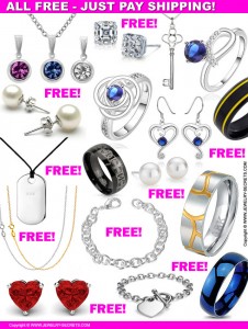 ALL FREE JEWELRY – JUST PAY SHIPPING! – Jewelry Secrets