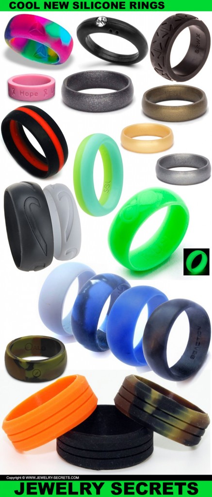 COOL NEW ACTIVE SILICONE RINGS – Jewelry Secrets