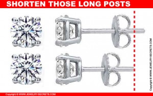 EARRING POST TOO LONG? – Jewelry Secrets