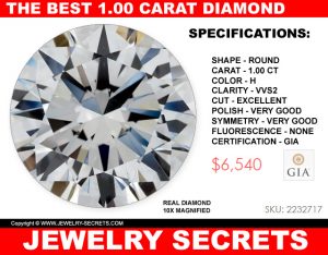 THE BEST 1.00 CARAT DIAMOND – Jewelry Secrets