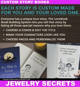 CUSTOM LOVE BOOKS – Jewelry Secrets