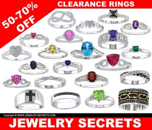 CLEARANCE RINGS – 50-70% OFF! – Jewelry Secrets