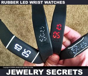 HOW TO SET THE TIME ON AN LED WRIST WATCH – Jewelry Secrets
