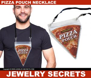 THE PORTABLE PIZZA SLICE NECKLACE – Jewelry Secrets