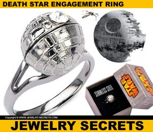 THE STAR WARS DEATH STAR ENGAGEMENT RING – Jewelry Secrets