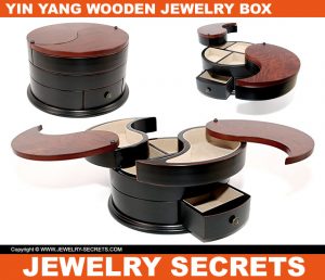 THE YIN YANG WOODEN JEWELRY BOX – Jewelry Secrets