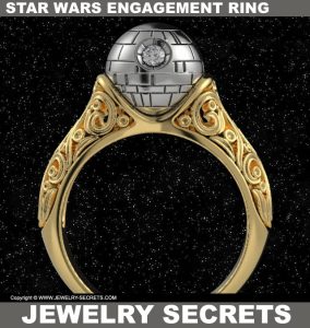 STAR WARS DEATH STAR ENGAGEMENT RING – Jewelry Secrets