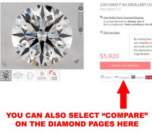 THE EASY WAY TO COMPARE DIAMONDS – Jewelry Secrets