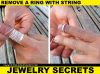 HOW TO REMOVE A TIGHT RING WITH STRING – Jewelry Secrets