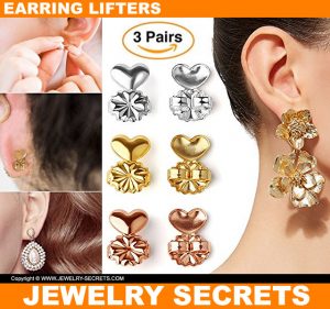LIFT THOSE EARRINGS UP WITH EAR LIFTERS! – Jewelry Secrets