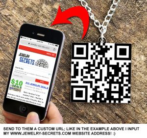 CUSTOM QR CODE JEWELRY – Jewelry Secrets