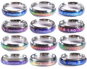 ZODIAC SIGN MOOD RINGS – Jewelry Secrets