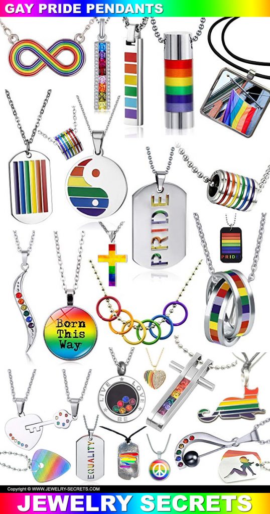 GAY PRIDE PENDANTS – Jewelry Secrets