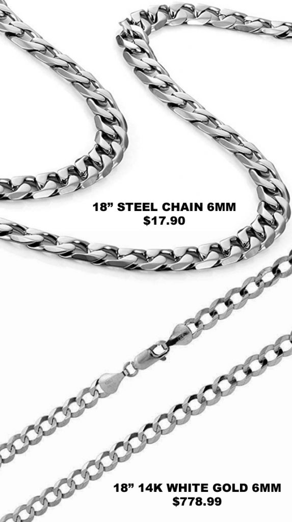 STEEL NECKLACE CHAINS ARE A STEAL! – Jewelry Secrets
