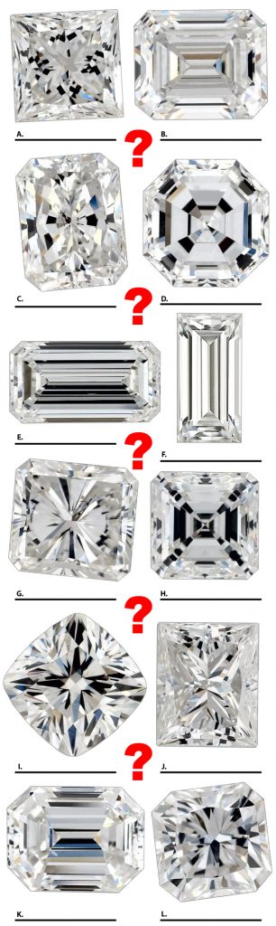 DO YOU KNOW YOUR SQUARE CUT DIAMONDS? – Jewelry Secrets