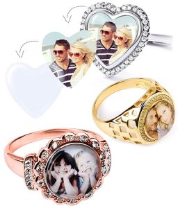 CUSTOM PHOTO RINGS – Jewelry Secrets