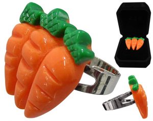 GAG GIFT PRANK 3 CARROT RING – Jewelry Secrets