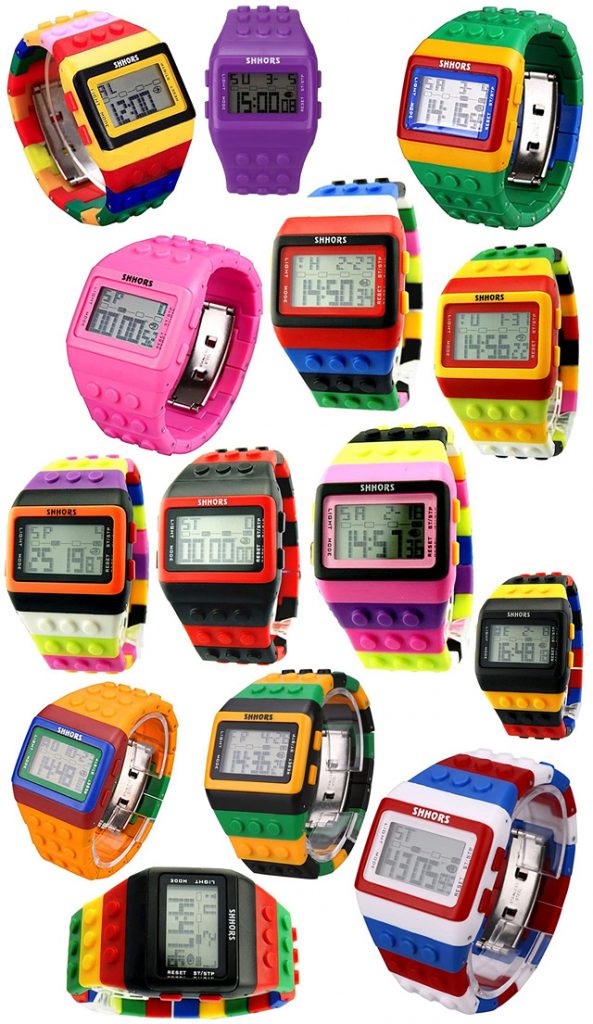 LEGO STYLE DIGITAL WATCH JUST $4.40 – Jewelry Secrets