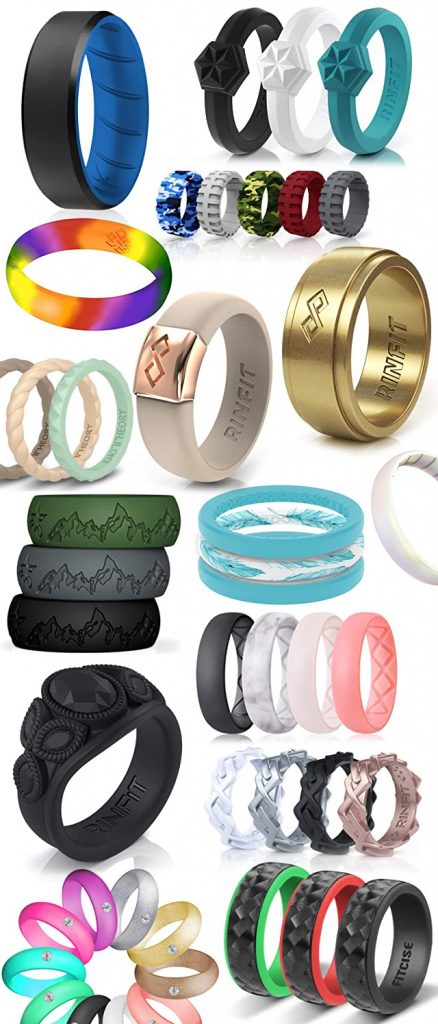 COOL NEW SILICONE WEDDING RINGS – Jewelry Secrets