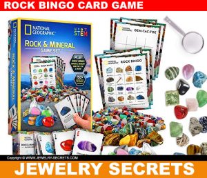 ROCK BINGO CARD GAME – Jewelry Secrets