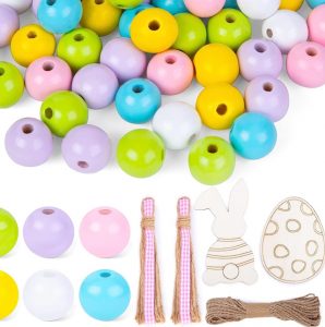 EASTER WOOD BEAD CRAFT SET FOR KIDS – Jewelry Secrets