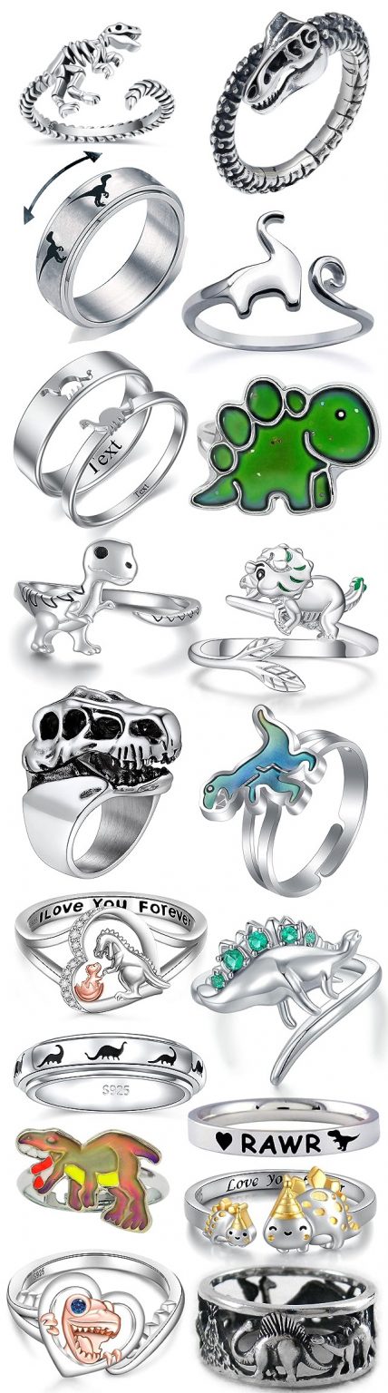 FUN DINOSAUR RINGS FOR MEN AND WOMEN – Jewelry Secrets