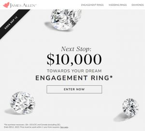 ENTER TO WIN A $10,000 DIAMOND ENGAGEMENT RING – Jewelry Secrets